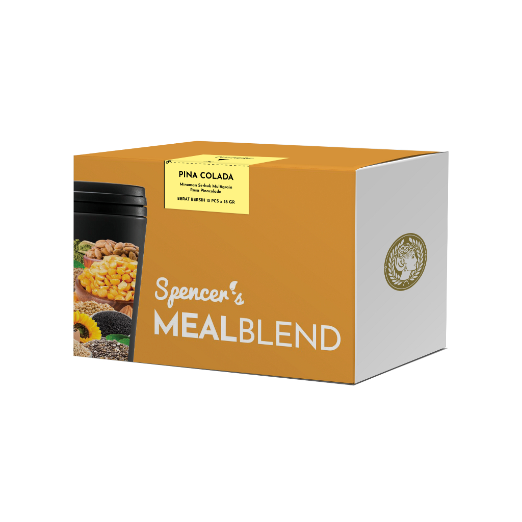 Jual MealBlend Pina Colada Box Left Side | Shopee Indonesia