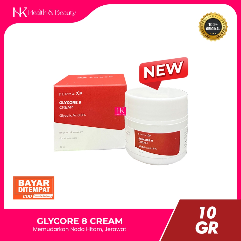 Jual Glycore 8 Cream - Bantu Memudarkan Noda Hitam & Jerawat | Shopee ...