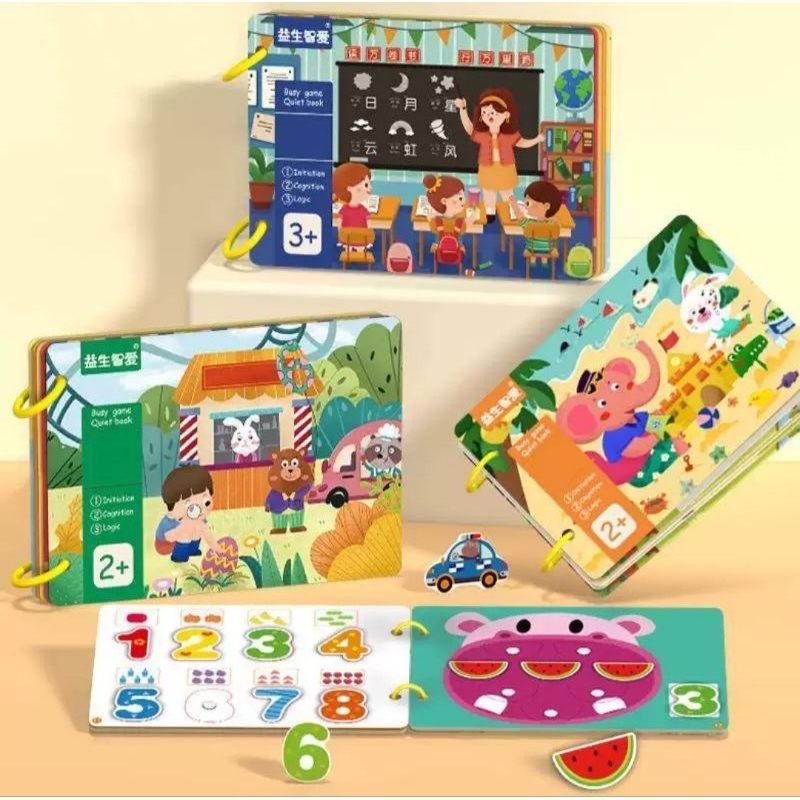 Jual BUKU AKTIVITAS ANAK QUIET BOOK BUSY BOOK - ENLIGHTMENT / EARLY ...
