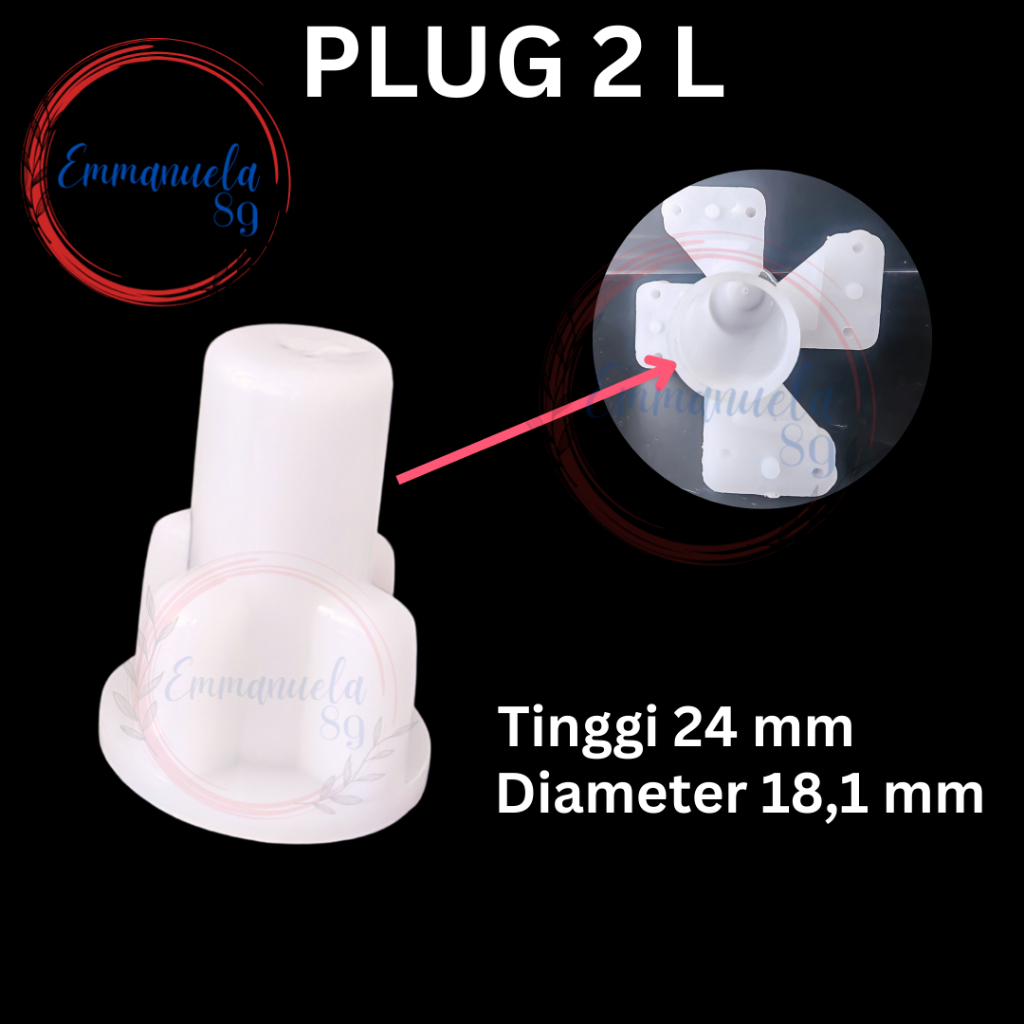 Jual PLUG Tangkai Chopper 2 Liter Chopper Daging Chopper Mitochiba ...