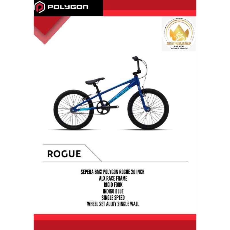 Jual Sepeda Polygon Rogue BMX 20 inch New Ready Siap Kirim | Shopee ...