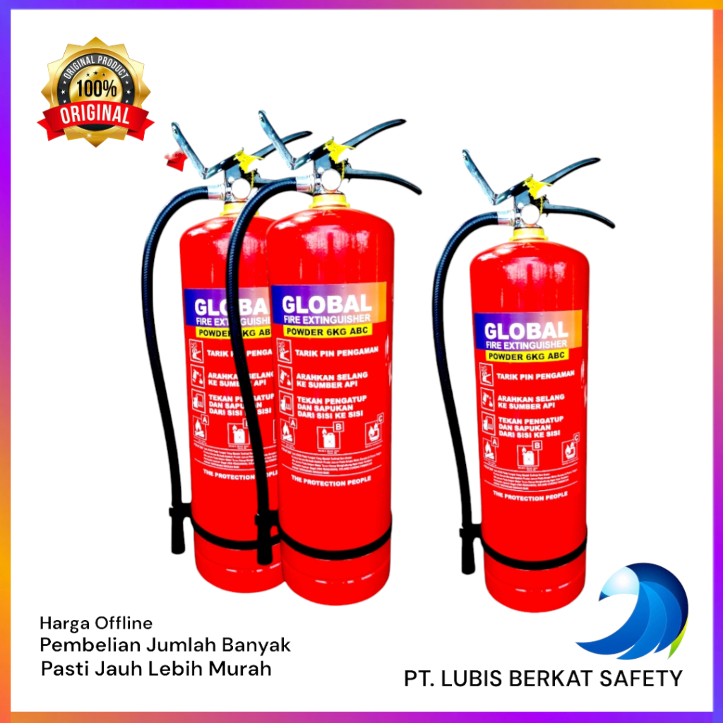 Jual APAR 1 KG Bubuk ABC Powder Dan Foam GLOBAL ( Set Komplit ) | Shopee Indonesia
