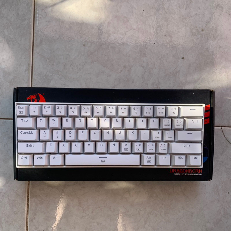 Jual Keyboard RED-K630-R11WT Mechanical keyboard | Shopee Indonesia