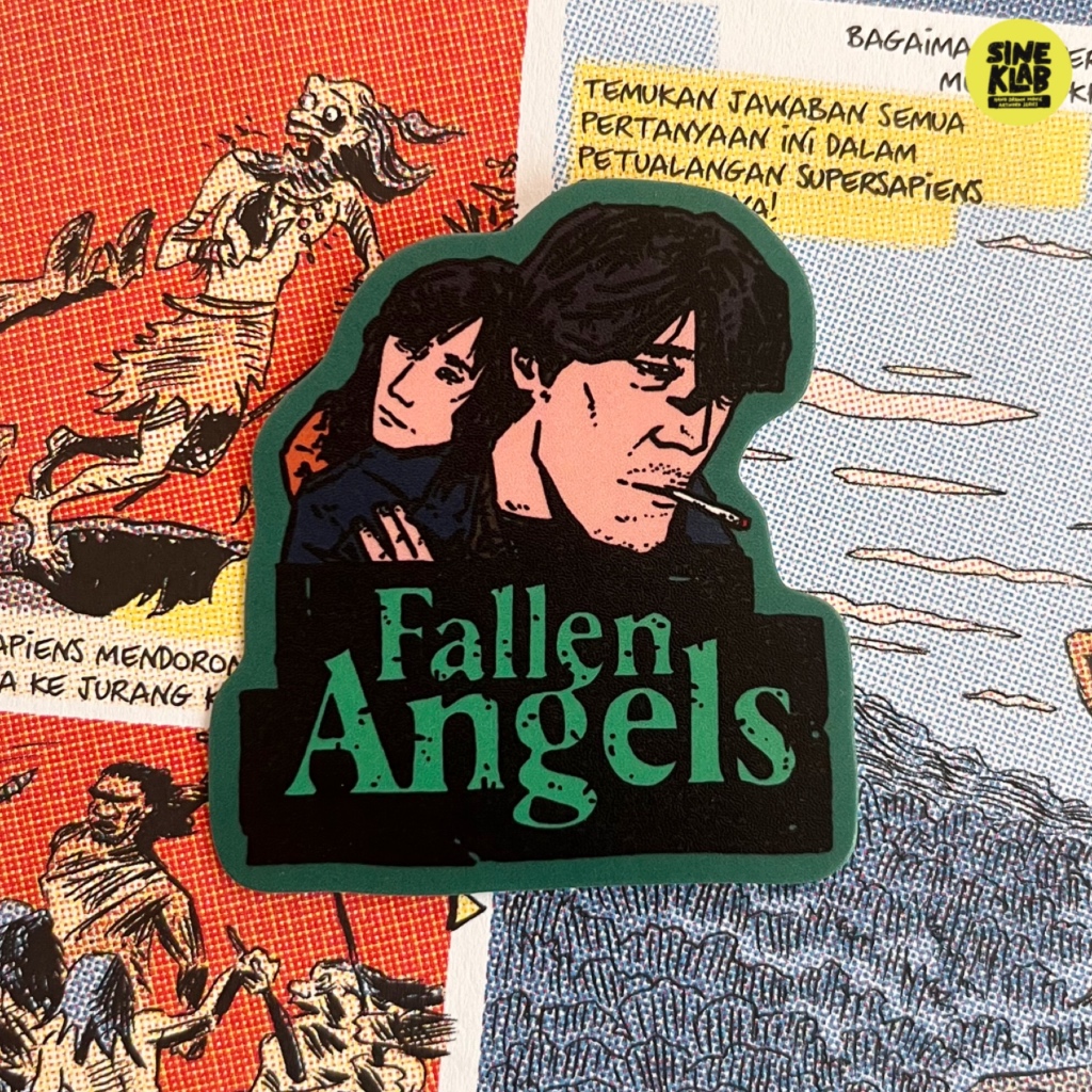 Jual sineklab - Sticker FALLEN ANGEL - Edisi Sticker Film / Movie ...