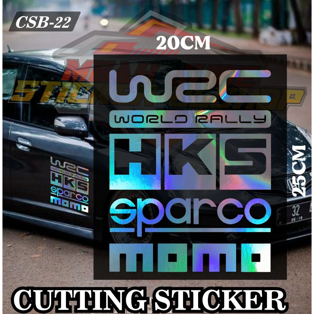 Jual Stiker Cutting Sticker Mobil Lis Strip Variasi Pintu Body Sponsor ...