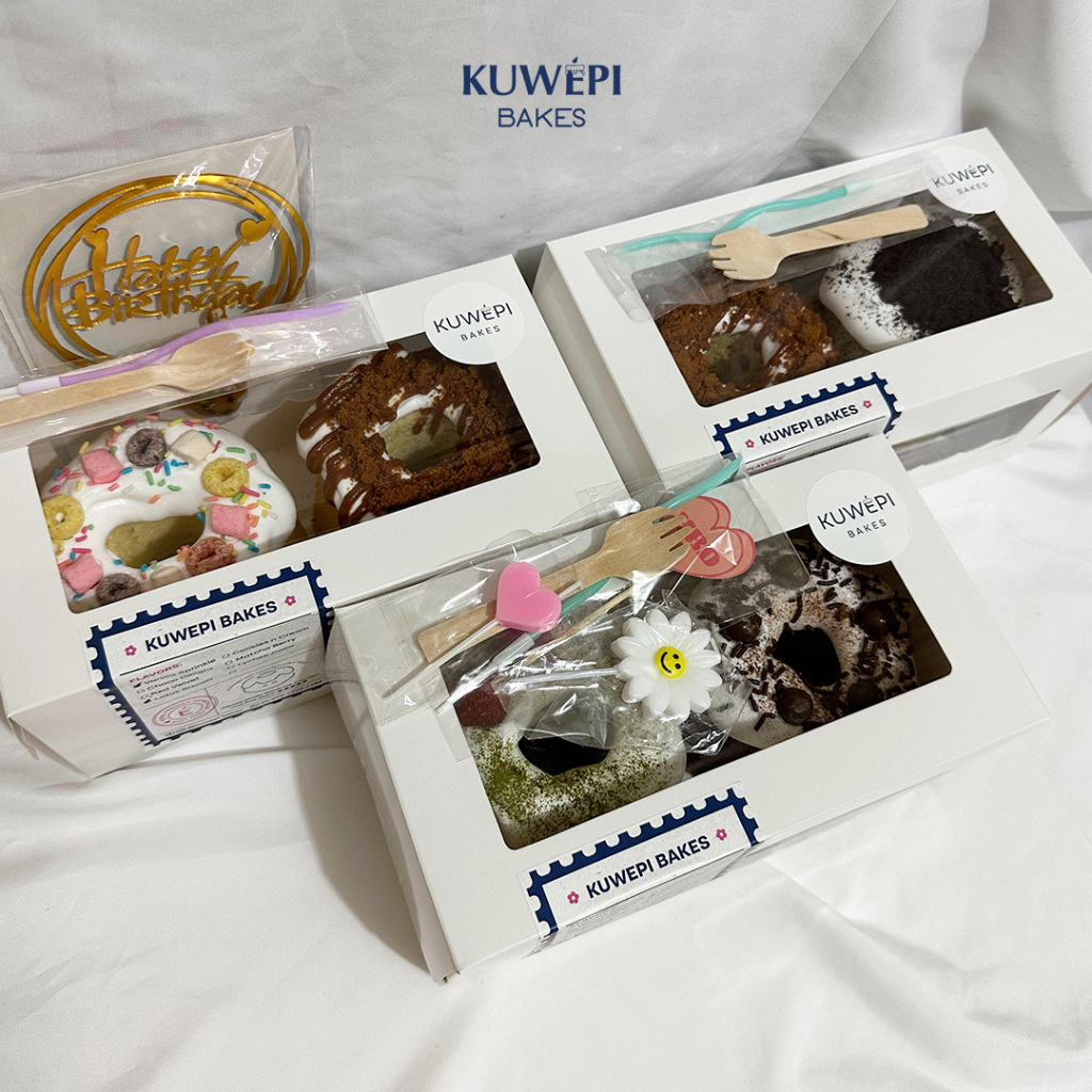 Jual [max order H-2]Mini Chiffon Cake 10cm Box of 2 | Birthday Cake ...