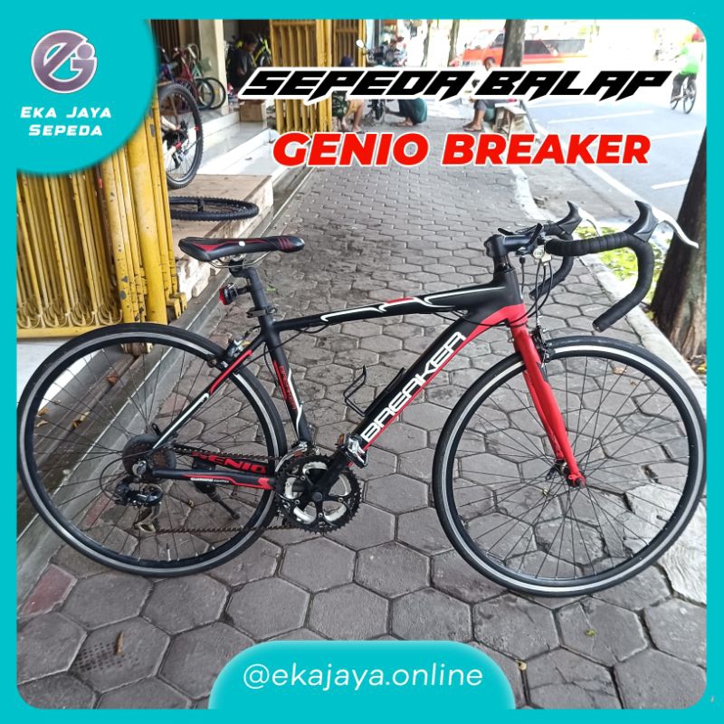 Jual Sepeda Balap Roadbike GENIO BREAKER [Second] | Shopee Indonesia