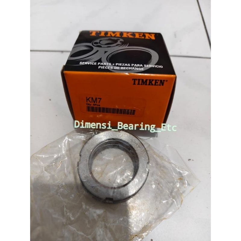 Jual KM 7 TIMKEN LOCK NUT BEARING | Shopee Indonesia