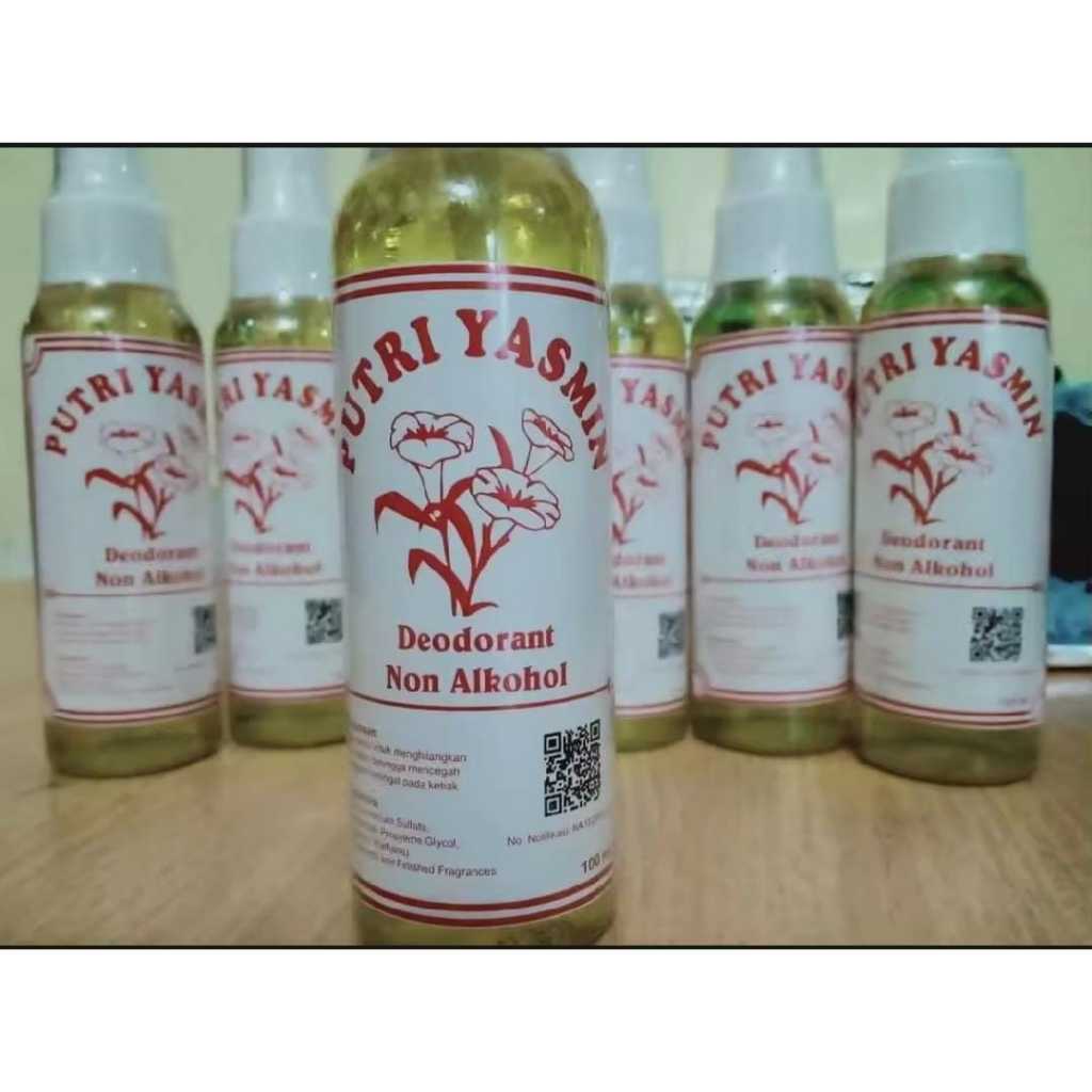 Jual PUTRI YASMIN DEODORANT SPRAY 100ML | Shopee Indonesia