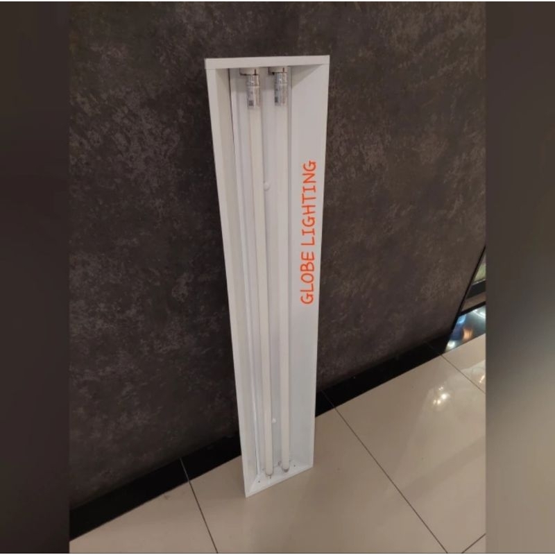Jual KAP TKI 2X18W KOMPLIT LAMPU LED PHILPS 18W (120CM) | Shopee Indonesia