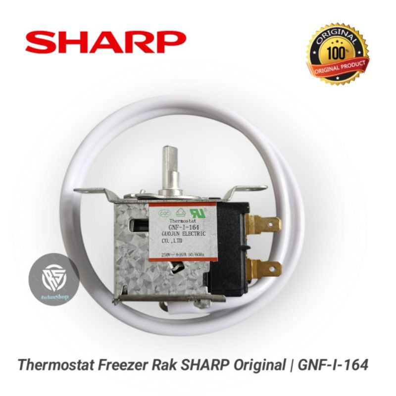Jual THERMOSTAT - Sensor suhu/ Pengatur suhu Freezer SHARP Original ...