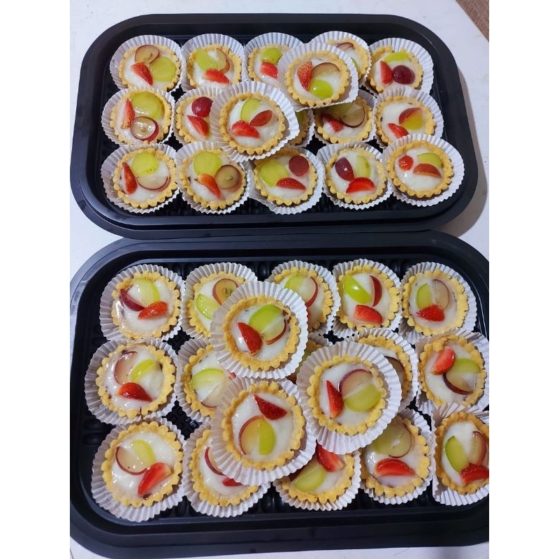 Jual kue pie buah pai buah pai susu buah fruit tartlet | Shopee Indonesia