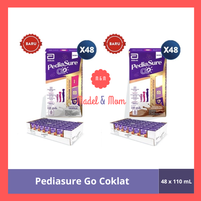 Jual PEDIASURE GO UHT 110 ML X 48 PCS [1 KARDUS] | Shopee Indonesia
