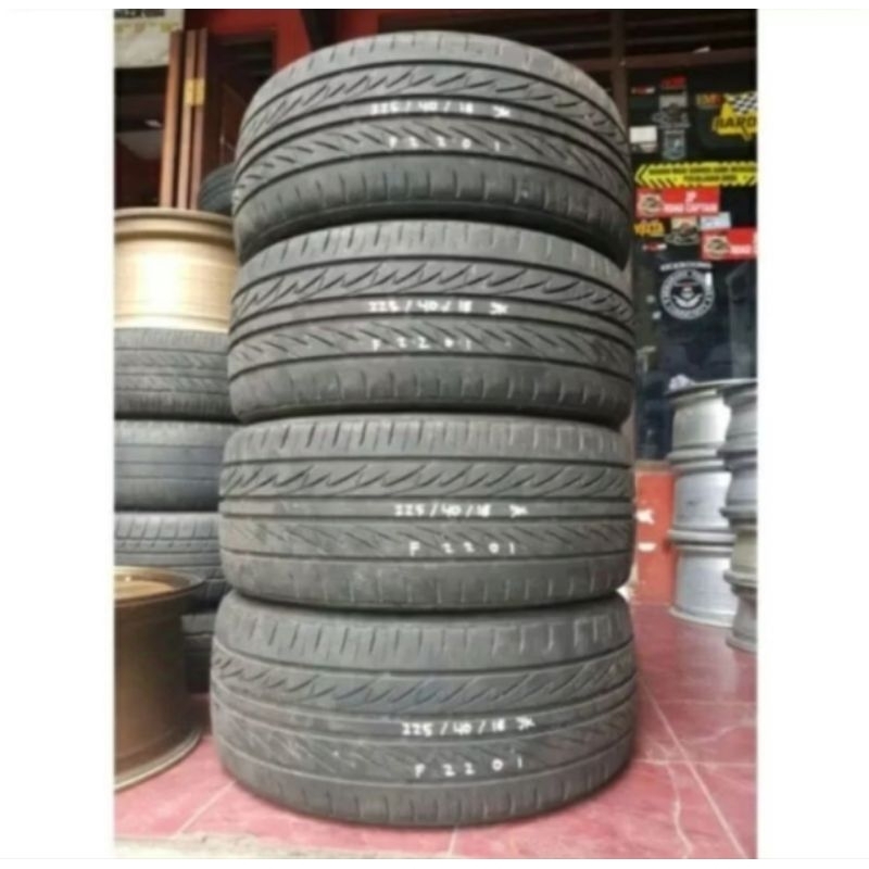 Jual Ban mobil second / bekas copotan ukuran 225/40 ring 18 merek bridgestone | Shopee Indonesia
