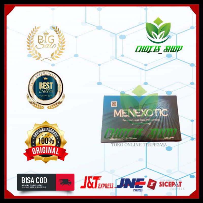 Jual MenExotic 1 Box isi 25 Pcs Original. permen stamina pria. | Shopee ...