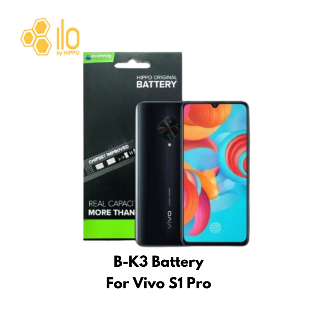 Jual HIPPO Baterai VIVO S1 PRO (B-K3) 4500MAH 100% Original Battery ...