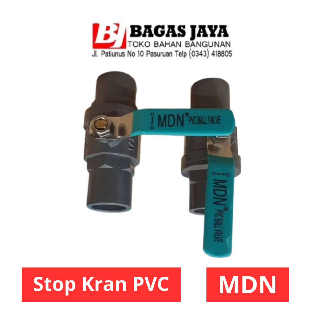 Jual MDN - Stop Kran PVC / Stop Kran Ball Valve / Stop Kran Ball Valve ...