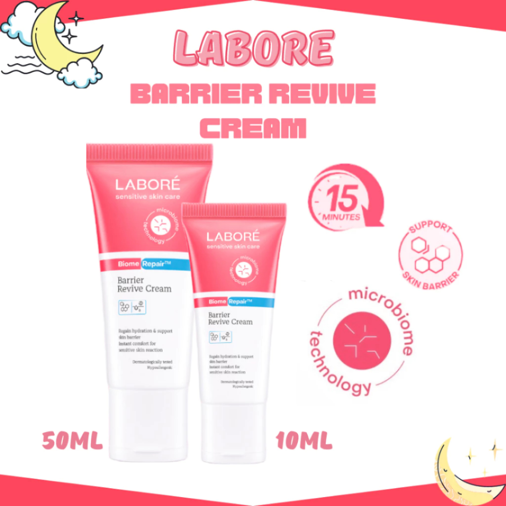Jual Labore Sensitive Skincare Biome Repair Barrier Revive Cream 10ml ...