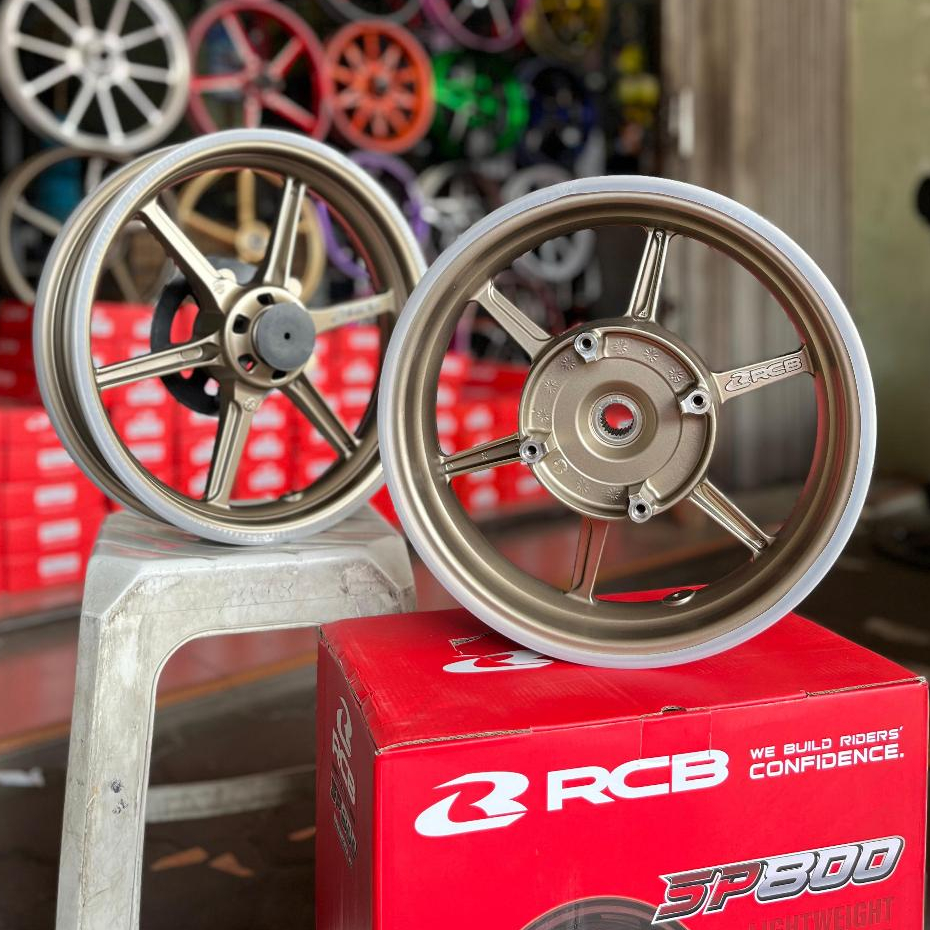 Jual Velg RCB Sport RIM SP800 PCX160 BR Depan 14X275 Belakang 13X350 ...