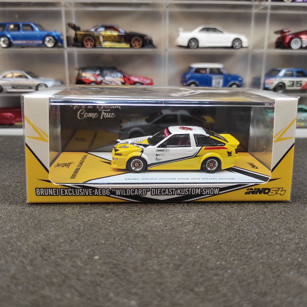 Jual Inno64 TOYOTA SPRINTER TRUENO AE86 (Brunei Diecast Kustom Show ...