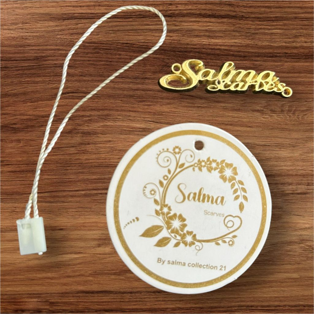 Jual Plat Logo Besi Pin Label Hijab Bonus Hangtag By 𝐒𝐚𝐥𝐦𝐚 𝐂𝐨𝐥𝐥𝐞𝐜𝐭𝐢𝐨𝐧 ...