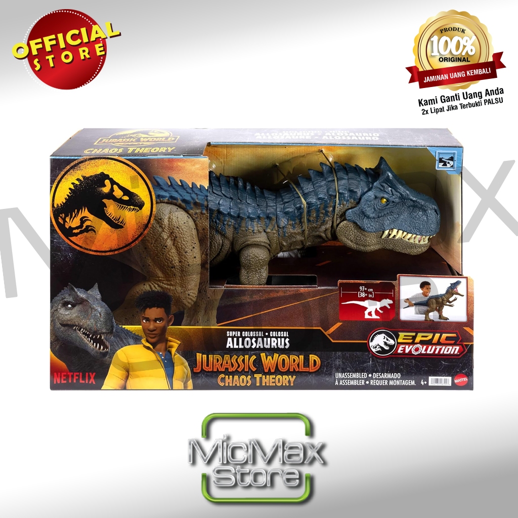 Jual Jurassic World EPIC EVOLUTION Chaos Theory Super Colossal ...