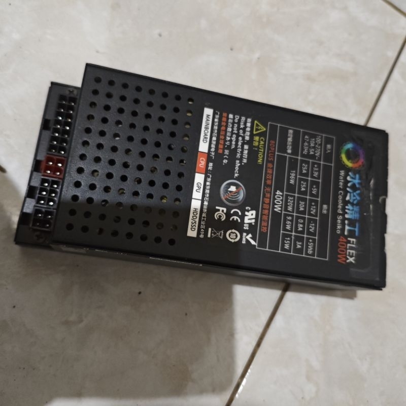 Jual PSU Flex 1U 80+ 400 Watt Full Modular | PSU PC Mini ITX | Shopee ...