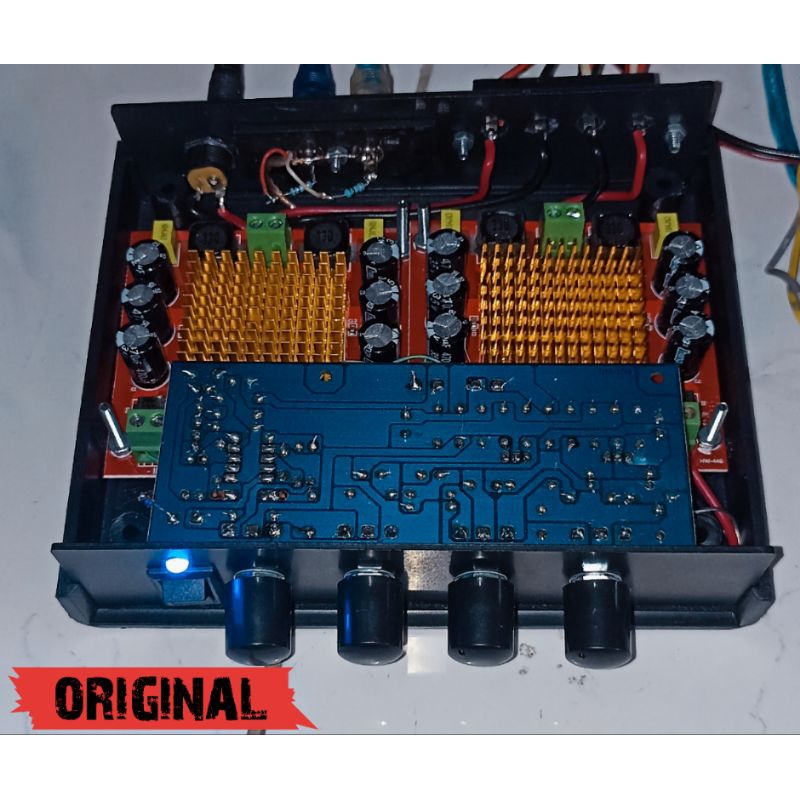 Jual power amplifier 300 watt IC ORIGINAL / 150 watt midle + 150 watt ...