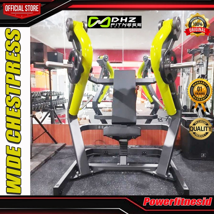 Jual Alat Fitness Wide Chest Press DHZ ORIGINAL | Shopee Indonesia