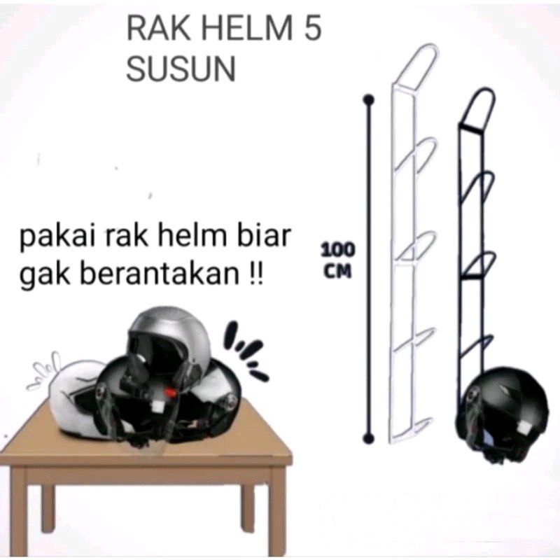 Jual RAK HELM /GANTUNGAN HELM /TEMPAT HELM TEMPEL DINDING | Shopee ...