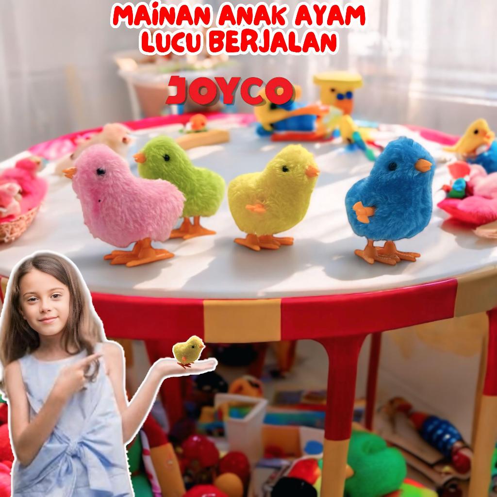 Jual Mainan Anak Ayam Lucu Wind Up Chick Plush Animals Toy Kids Boy ...