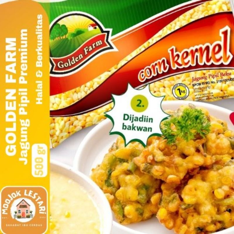 Jual GOLDEN FARM Corn Kernel 500gr/Jagung Manis Pipil Premium Beku ...