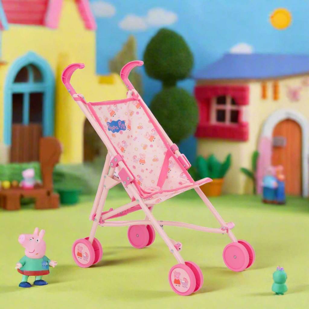 Jual Peppa Pig Single Dolls Baby Stroller For Toys | Shopee Indonesia