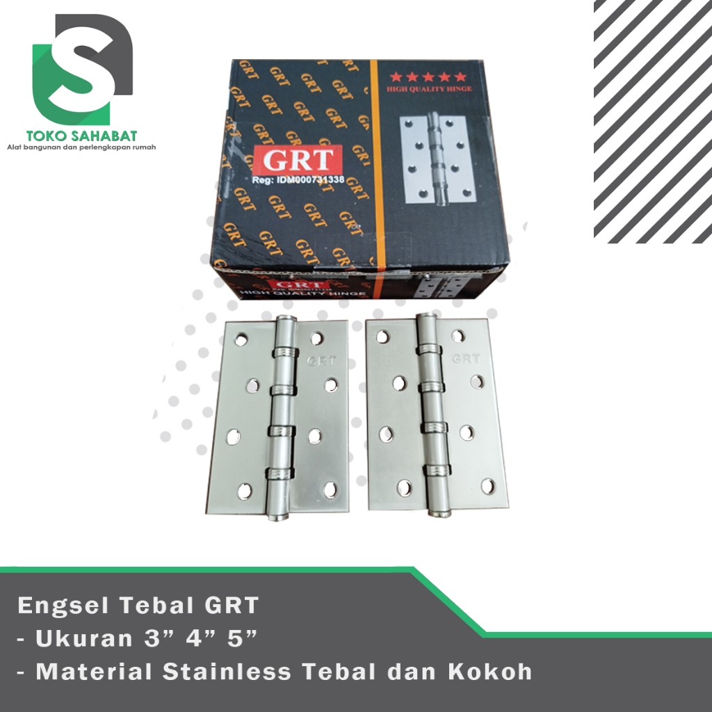 Jual Engsel Pintu Tebal / Engsel Pintu GRT / Engsel Jendela | Shopee ...