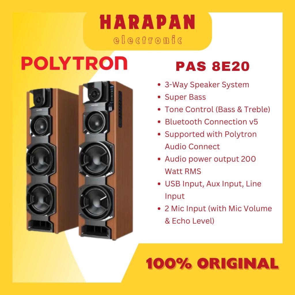 Jual SPEAKER POLYTRON PAS 8E20 / PAS69 SPEAKER ACTIVE BLUETOOTH PAS8E20 ...