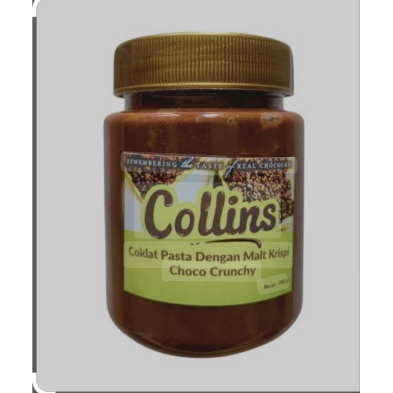 Jual COLLINS CHOCO CRYNCHY KEMASAN BOTOL BERAT 200G (REPACK) | Shopee ...