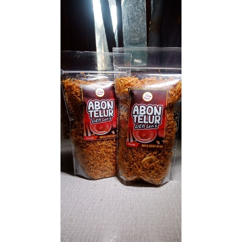 Jual abon telur kriuk kemasan 100 gr | Shopee Indonesia