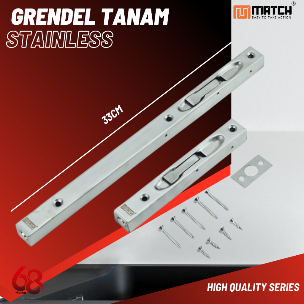 Jual Grendel Tanam Pintu PROSPERO Gerendel Selot Pintu Jendela Tanam 6 ...