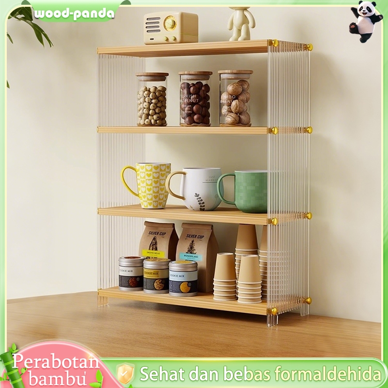 Jual Rak Cangkir Rak kosmetik Rak Penyimpanan Dapur Cangkir Kopi Rak ...