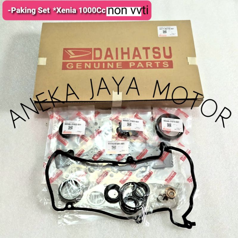 Jual packing gasket full set paking set Daihatsu Xenia non vvti 1.0cc 1.000cc original | Shopee ...