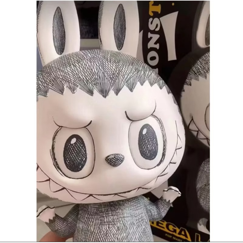 Jual LIMITED EDITION NETT Labubu The Monsters MEGA Labubu 400% Sketch ...