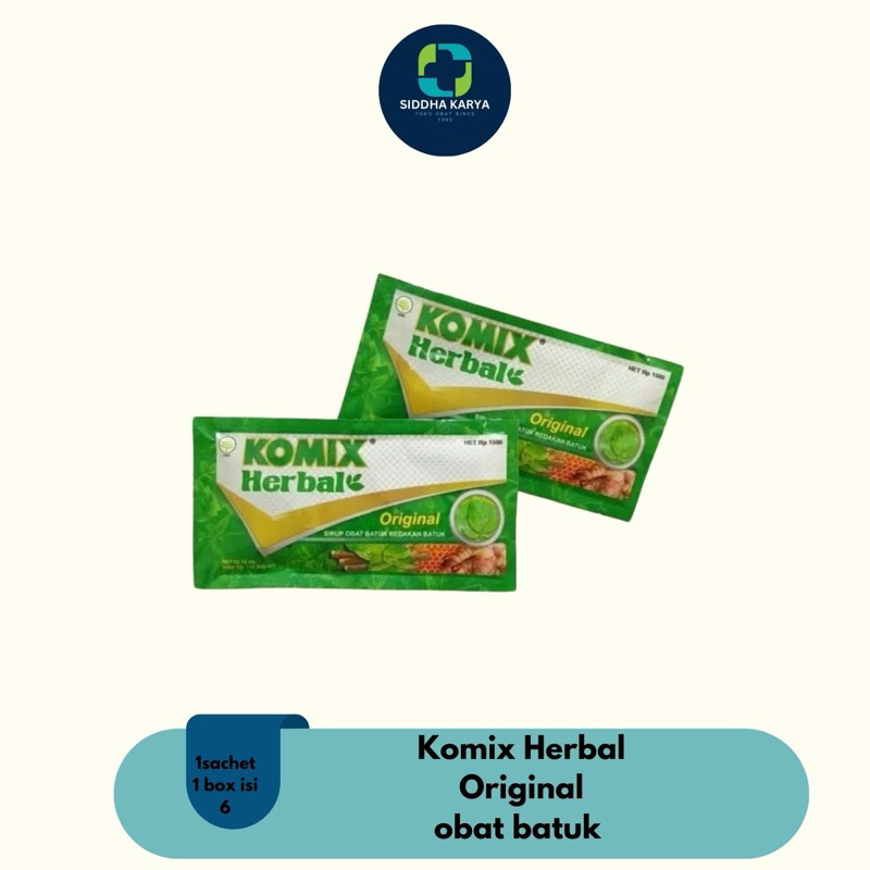 Jual Komix Herbal ORI 1 box isi 30 sachet | Shopee Indonesia