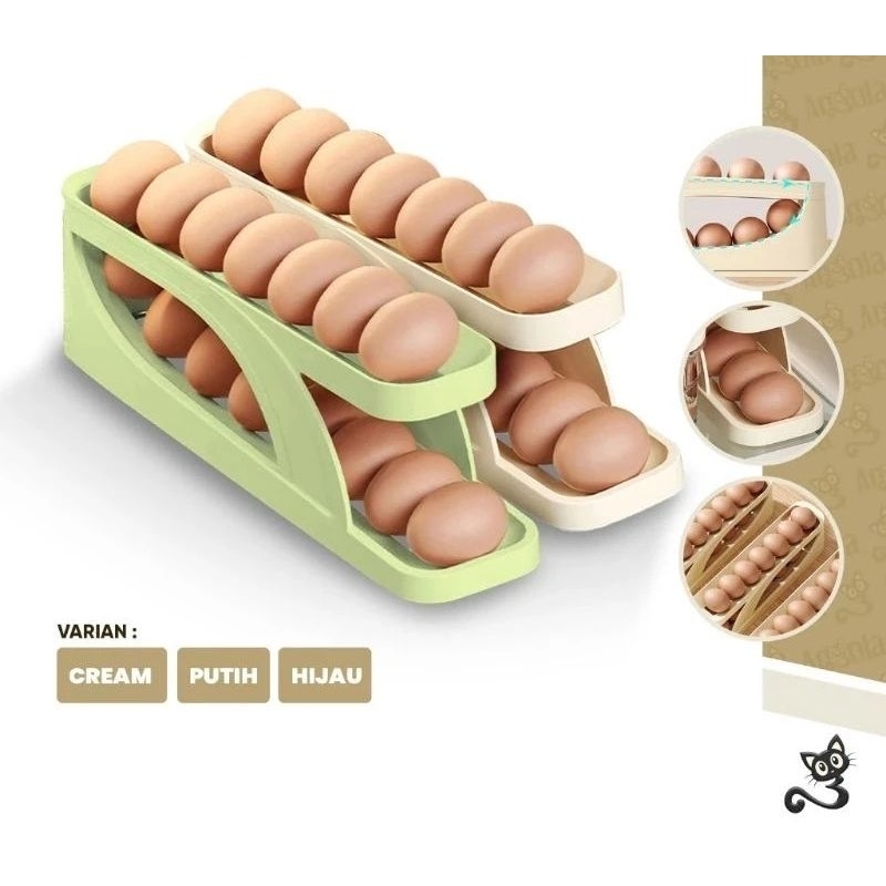 Jual Rak Telur Tingkat E12 / Egg Tray / Tempat Penyimpanan Telur ...