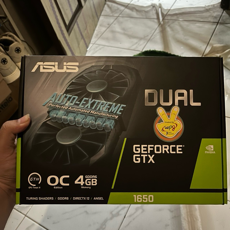 Jual asus gtx 1650 oc 4gb ddr6 | Shopee Indonesia