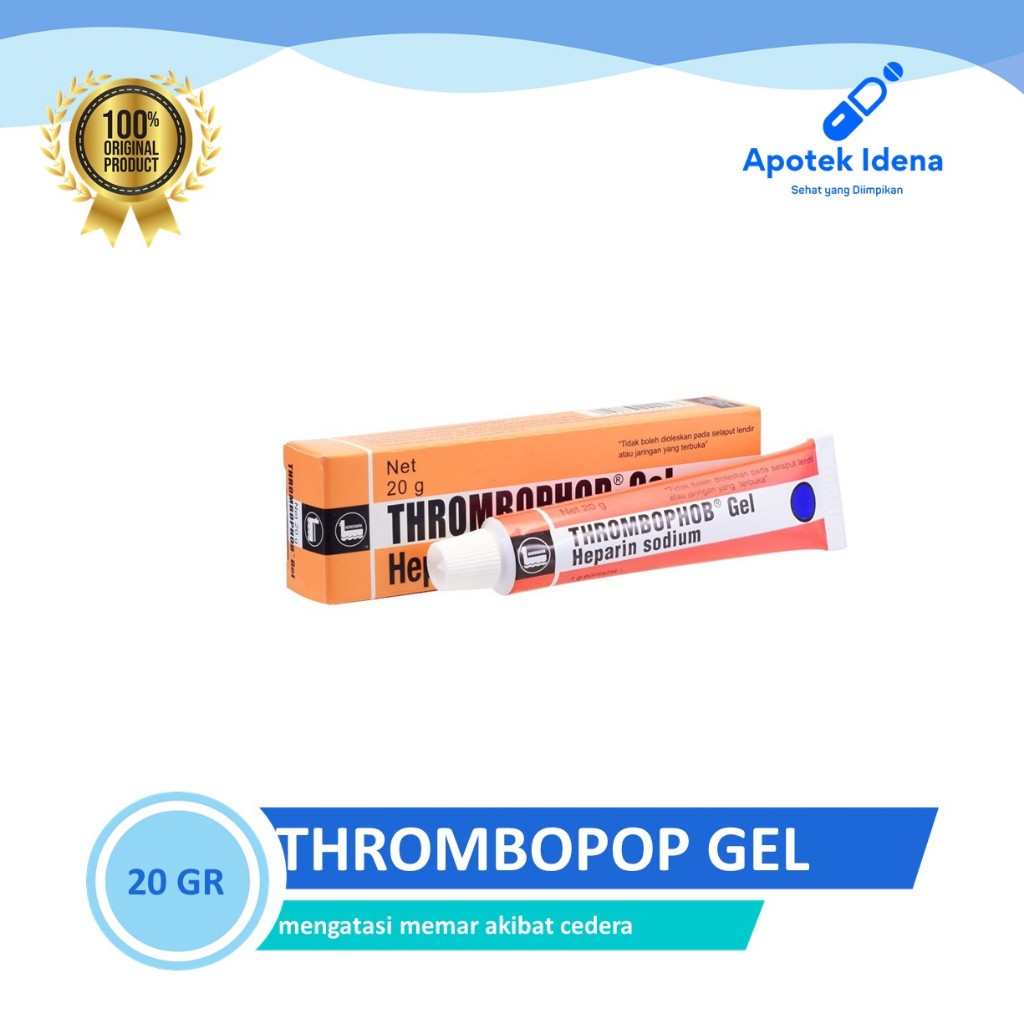 Jual Thrombophob / Thrombopop Gel 20 Gr ( Anti Memar ) | Shopee Indonesia