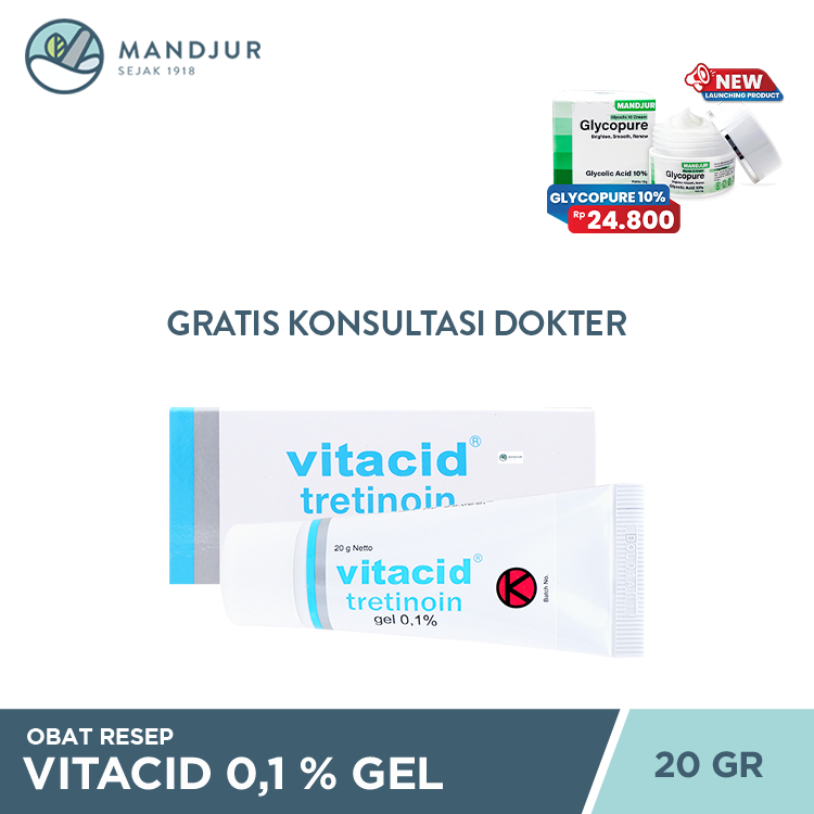 Jual Vitacid 0.1% Gel 20 g | Shopee Indonesia