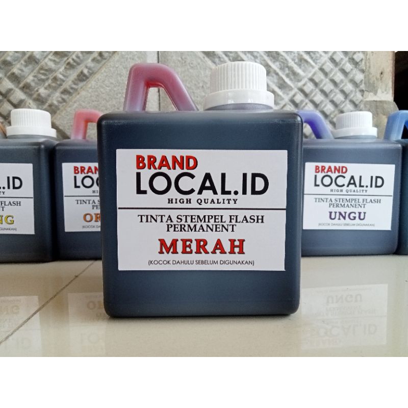 Jual Tinta Stempel PERMANENT FLASH OTOMATIS Media Plastik Kualitas ...