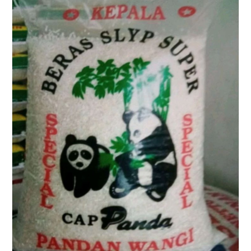 Jual beras cap merek panda 5 kg | Shopee Indonesia