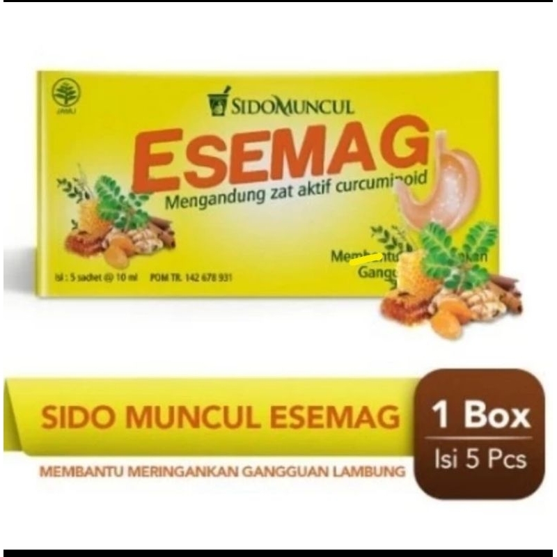 Jual Esemag Sidomuncul 1box / obat maag / sakit lambung Sido Muncul ...