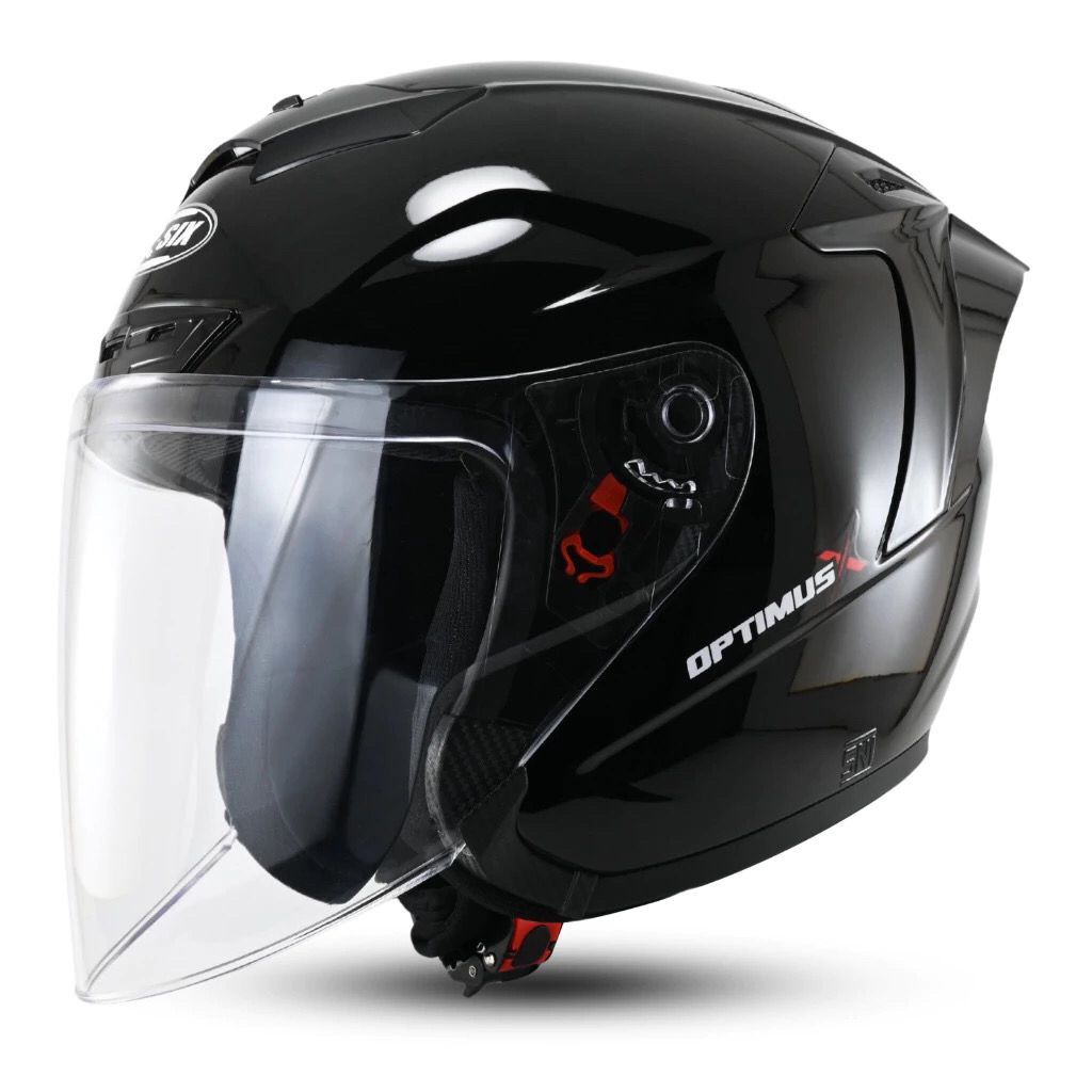 Jual Helm R-SIX OPTIMUS X HALF FACE - KACA SMOKE | Shopee Indonesia